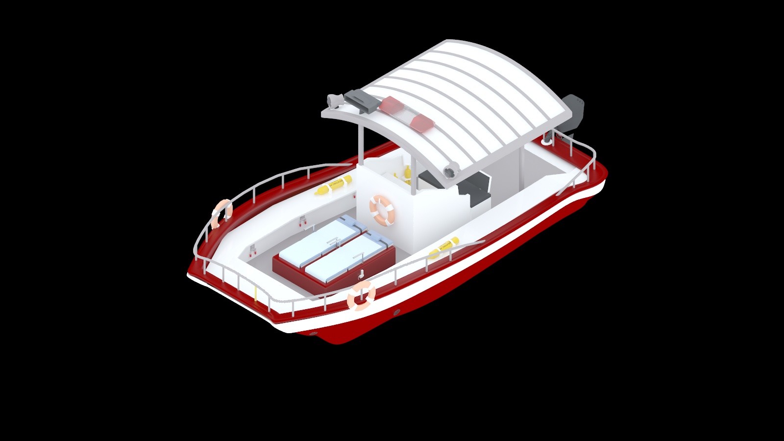 ArtStation - Fire Rescue Boat