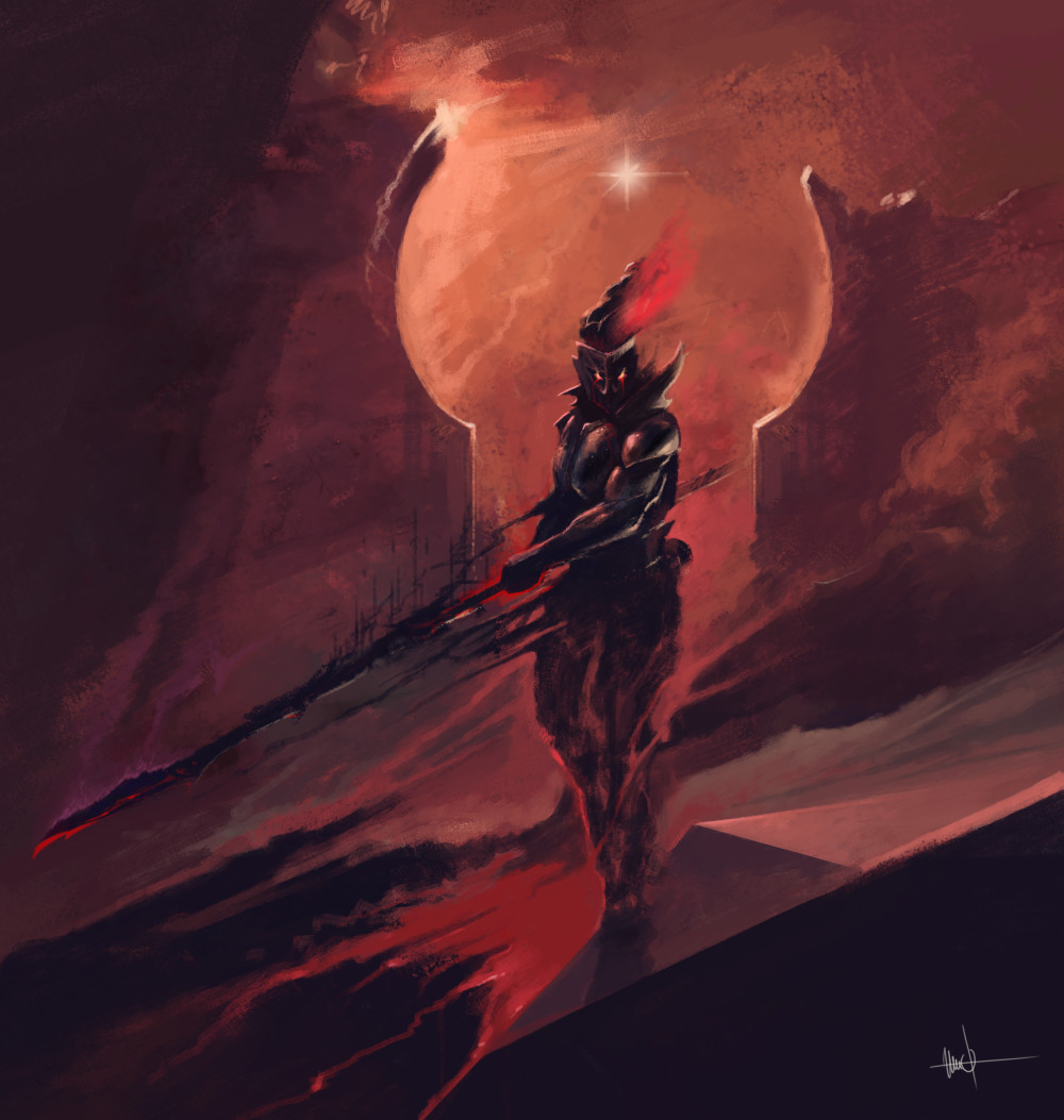 ArtStation - Demon at the gates of Heaven