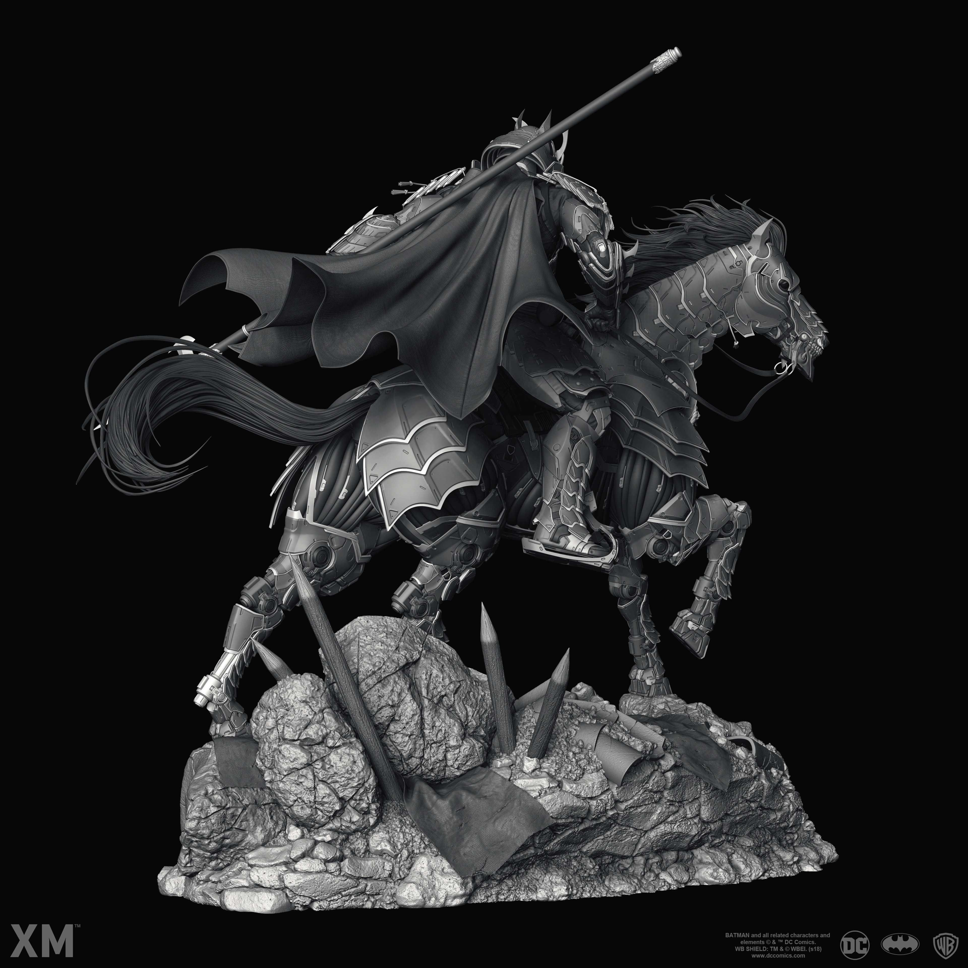 Marco Plouffe (Keos Masons) - Shogun Batman - XM Studios (Zbrush renders)