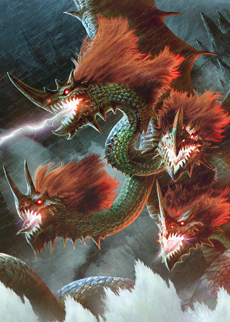 red hair dragon_2013_yasu by Yasu : r/ImaginaryDragons