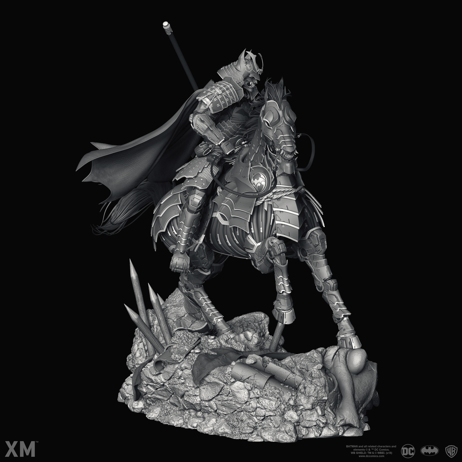 Marco Plouffe (Keos Masons) - Shogun Batman - XM Studios (Zbrush renders)