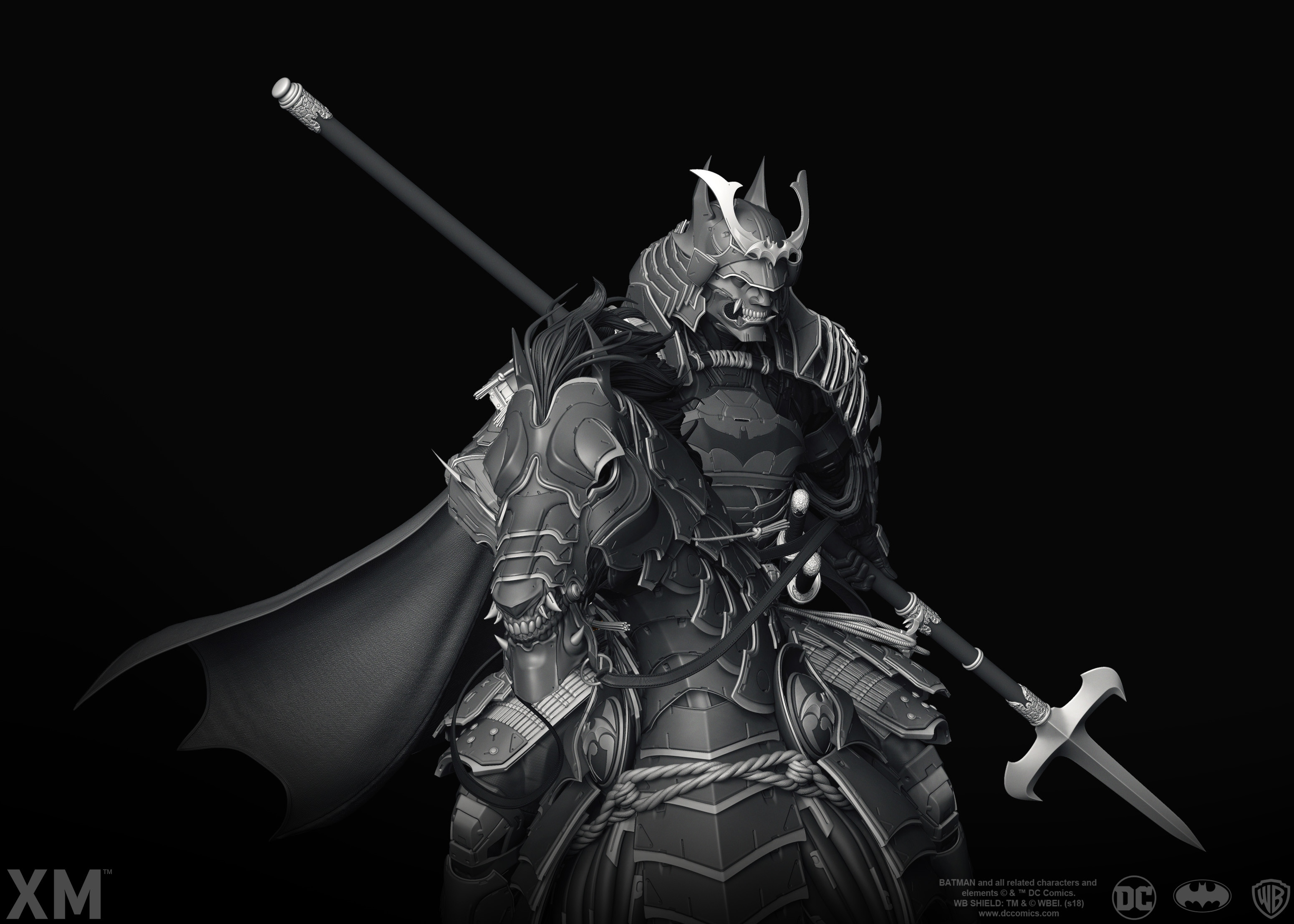 Marco Plouffe (Keos Masons) - Shogun Batman - XM Studios (Zbrush renders)