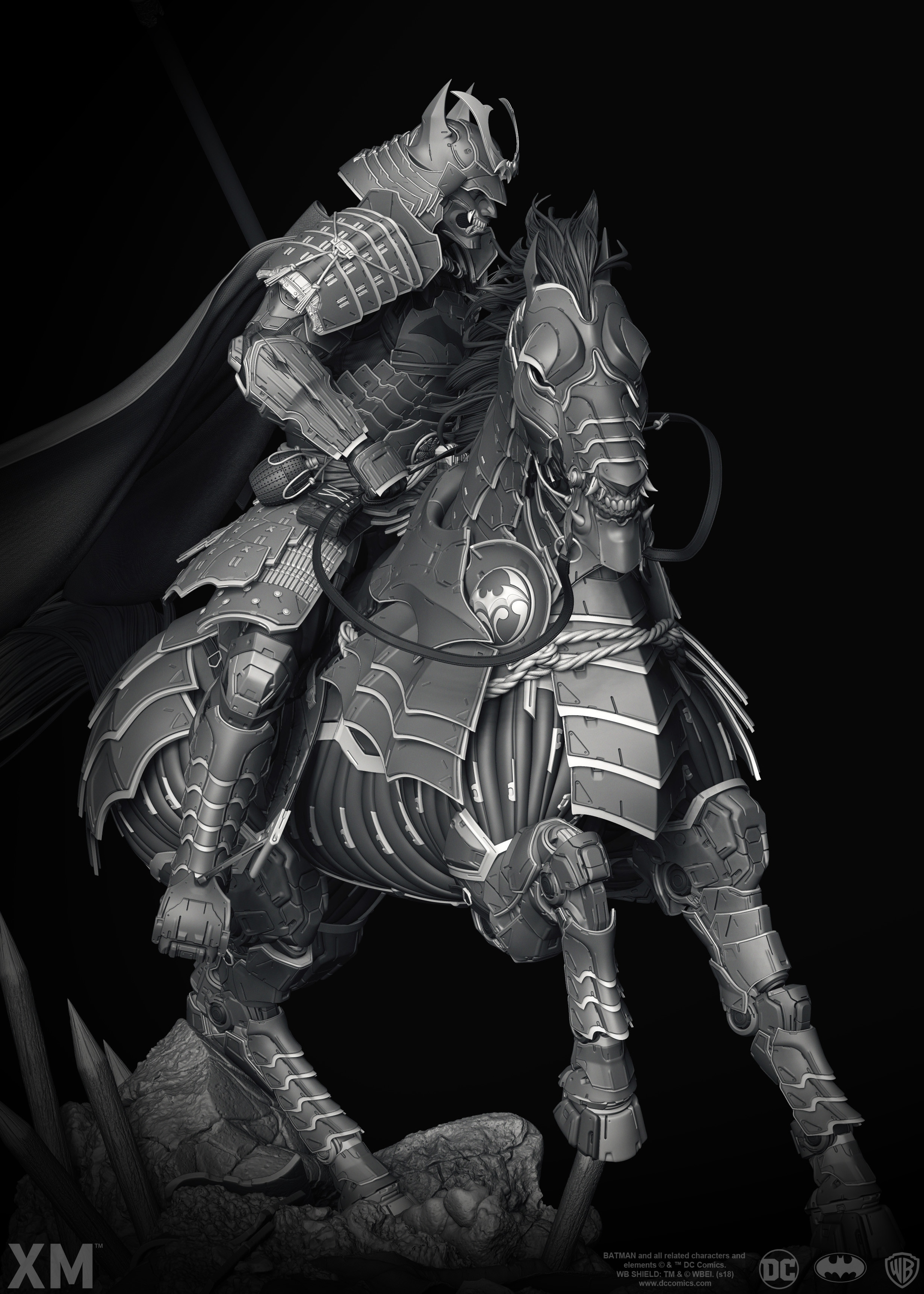 Marco Plouffe (Keos Masons) - Shogun Batman - XM Studios (Zbrush renders)