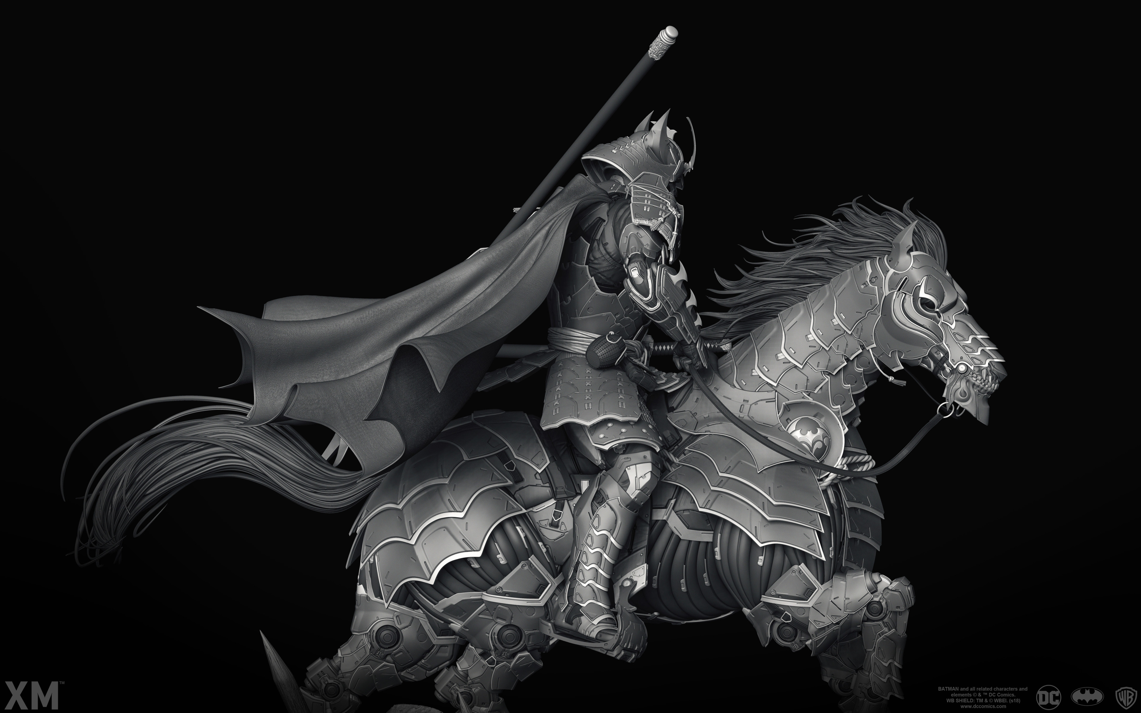 Marco Plouffe (Keos Masons) - Shogun Batman - XM Studios (Zbrush renders)