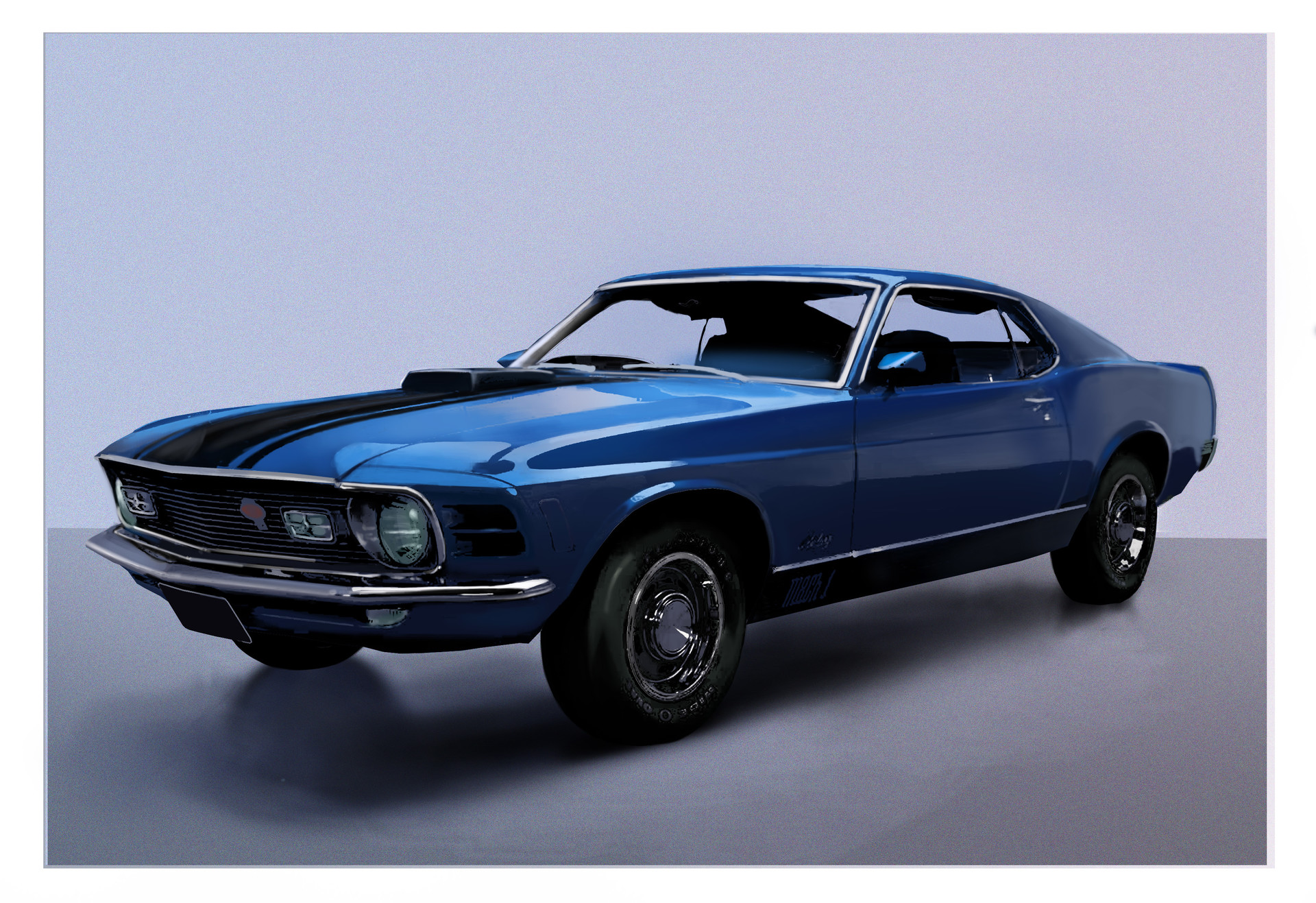 ArtStation - musclecar