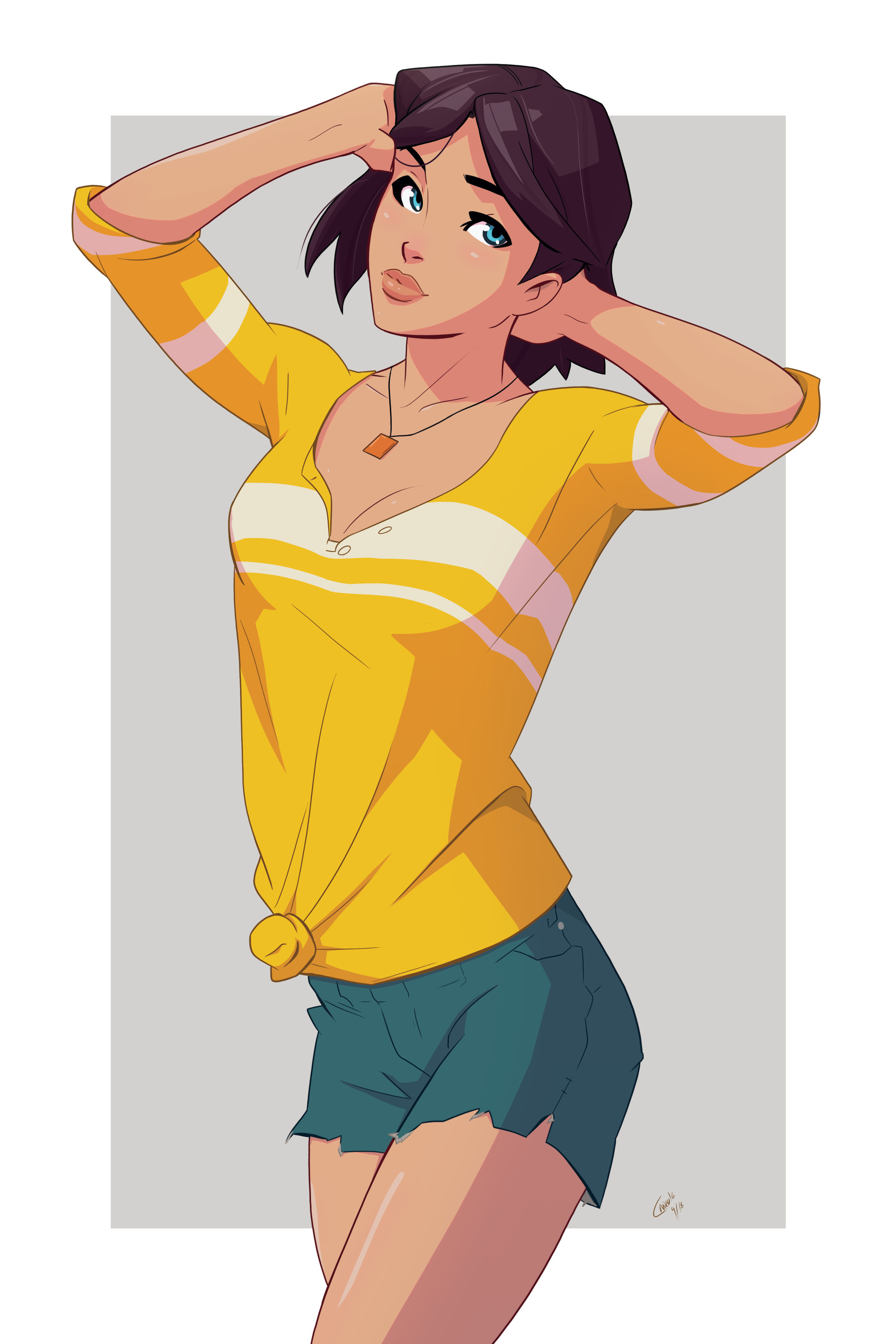 ArtStation - Amanda Commission