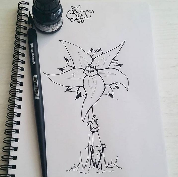 ArtStation - Day 8 of Inktober - Star
