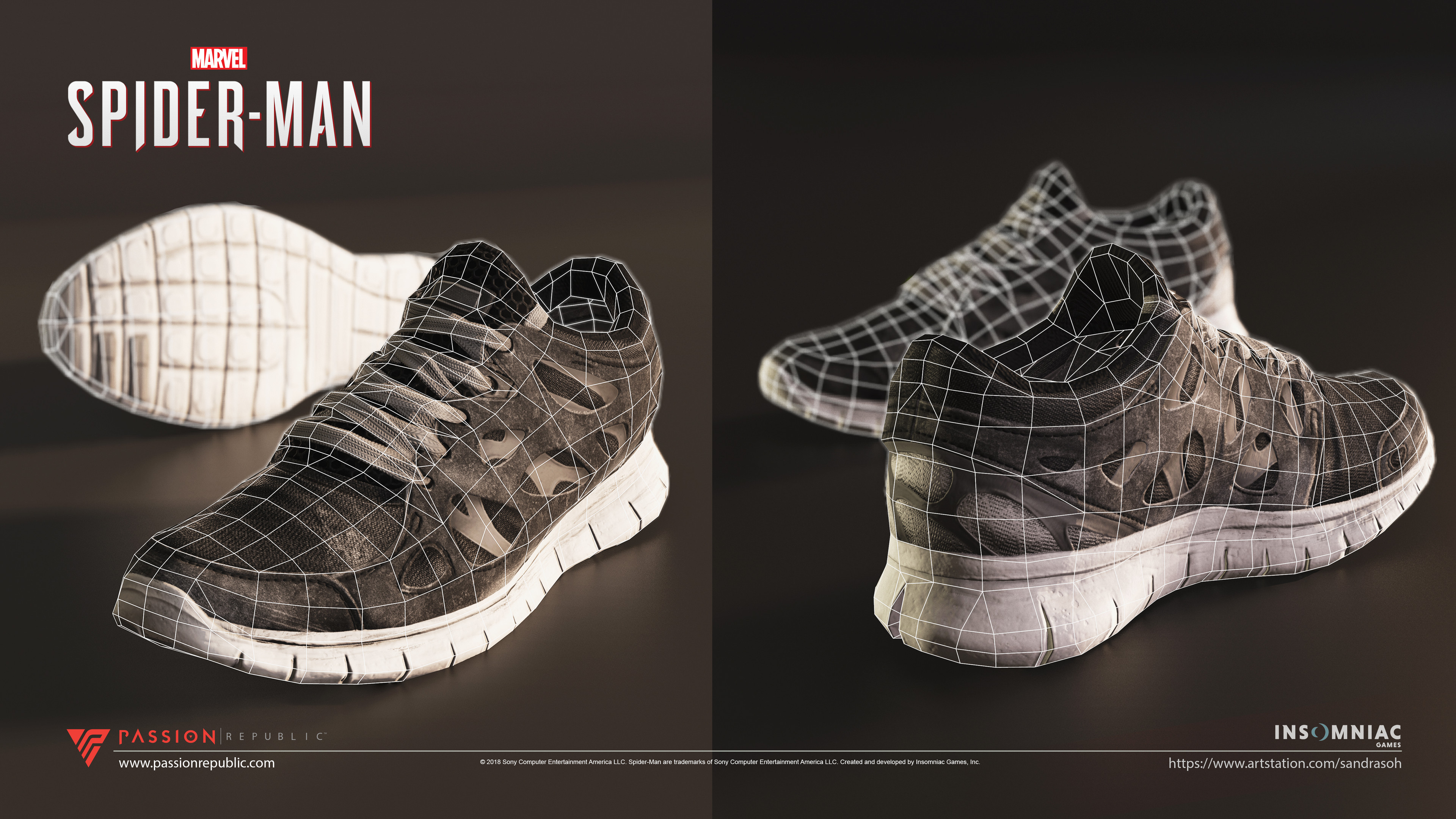Sandra Soh - Spider-Man: Running Shoe
