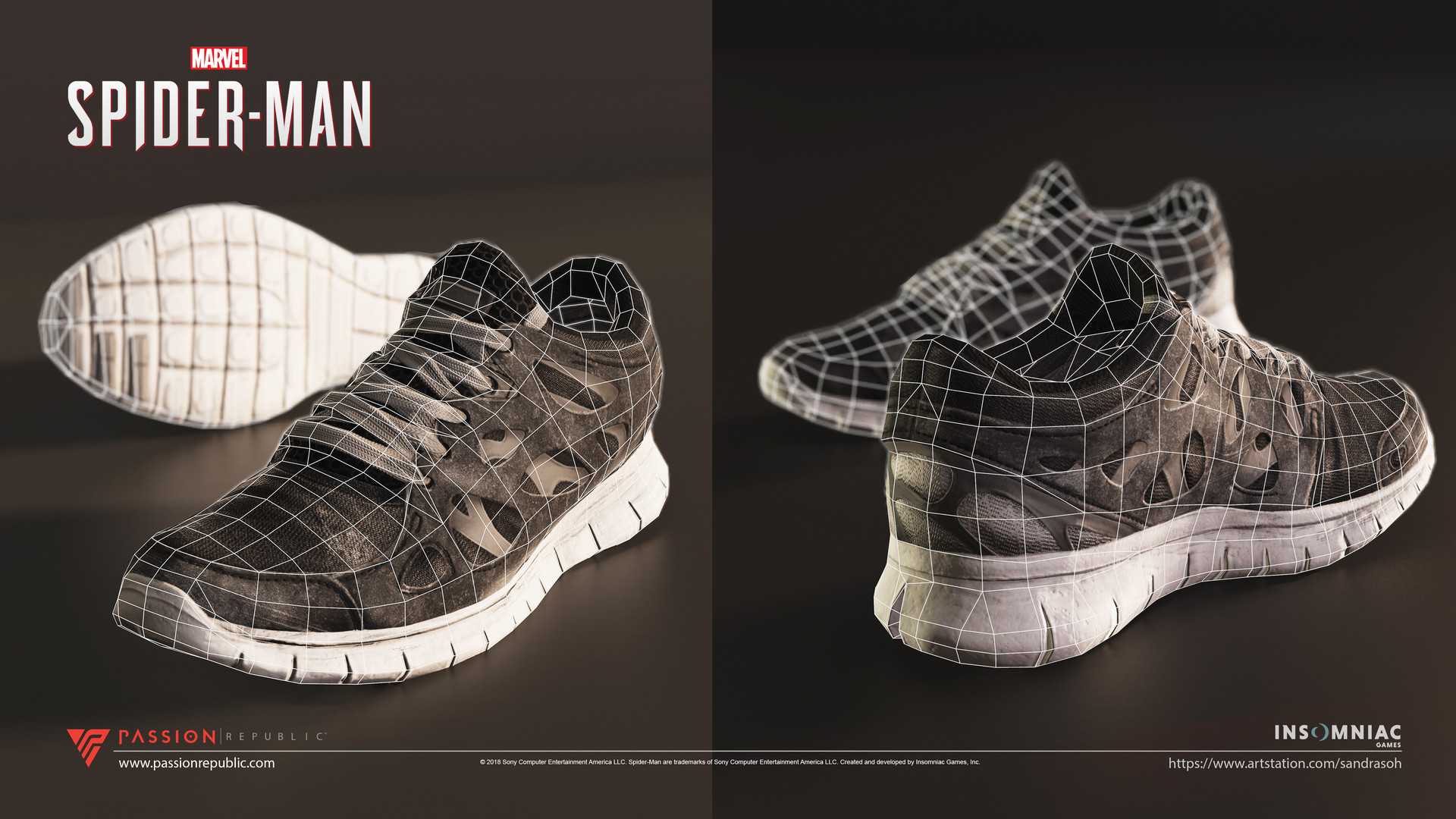 Sandra Soh - Spider-Man: Running Shoe