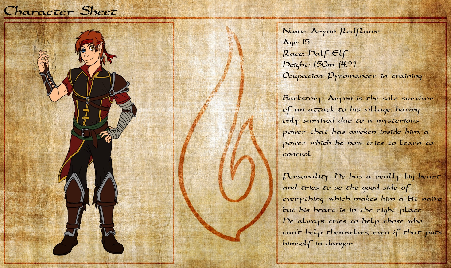 Renato Barreto - Arynn Redflame concept
