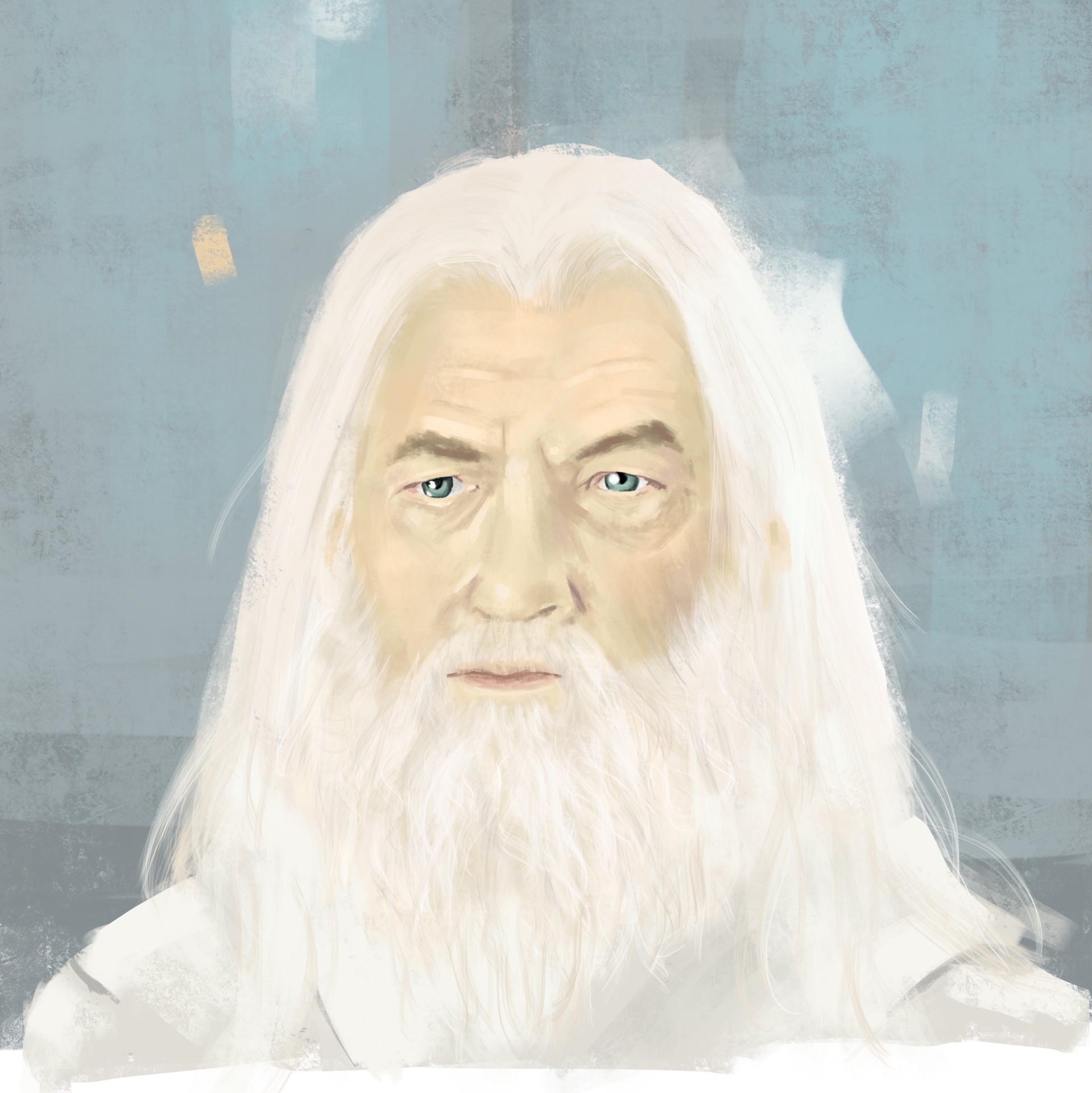 ArtStation - Gandalf portrait