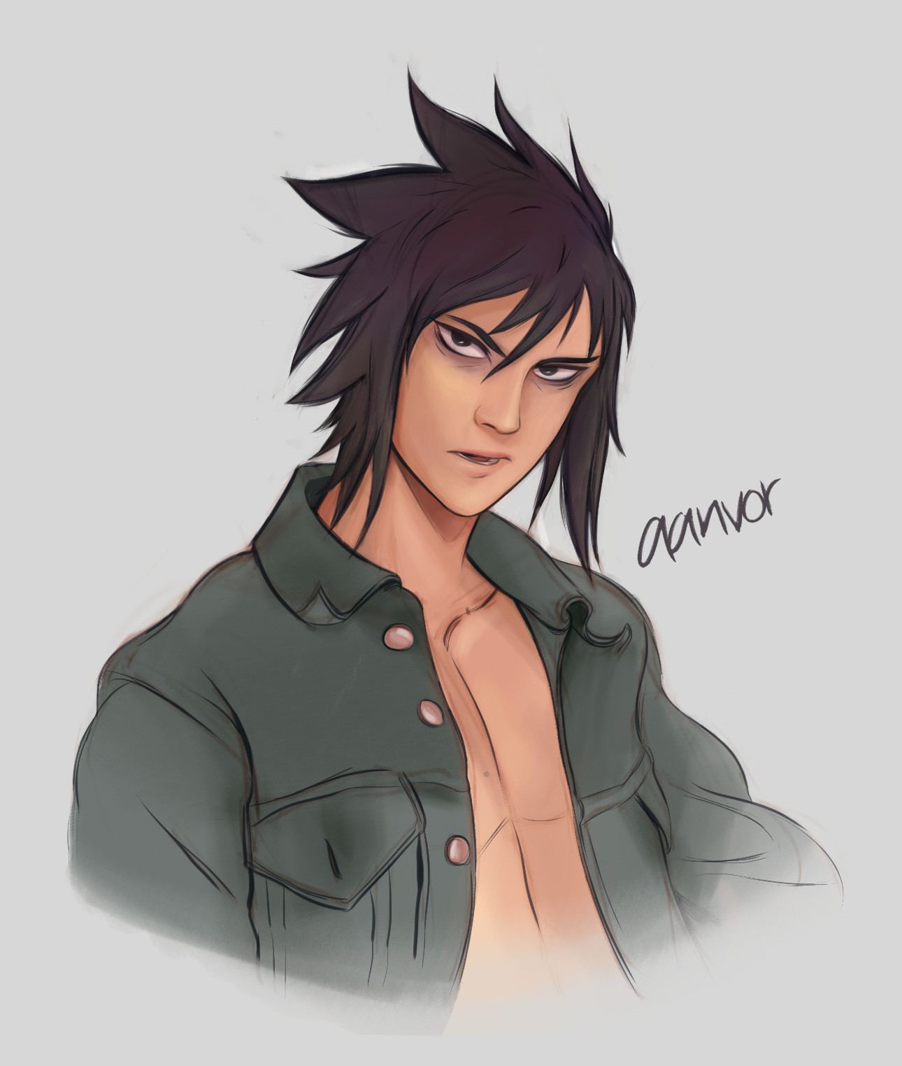 ArtStation - Sasuke stylized