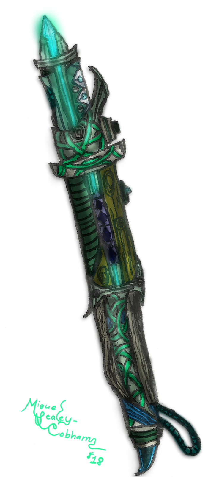 sonic screwdriver custom