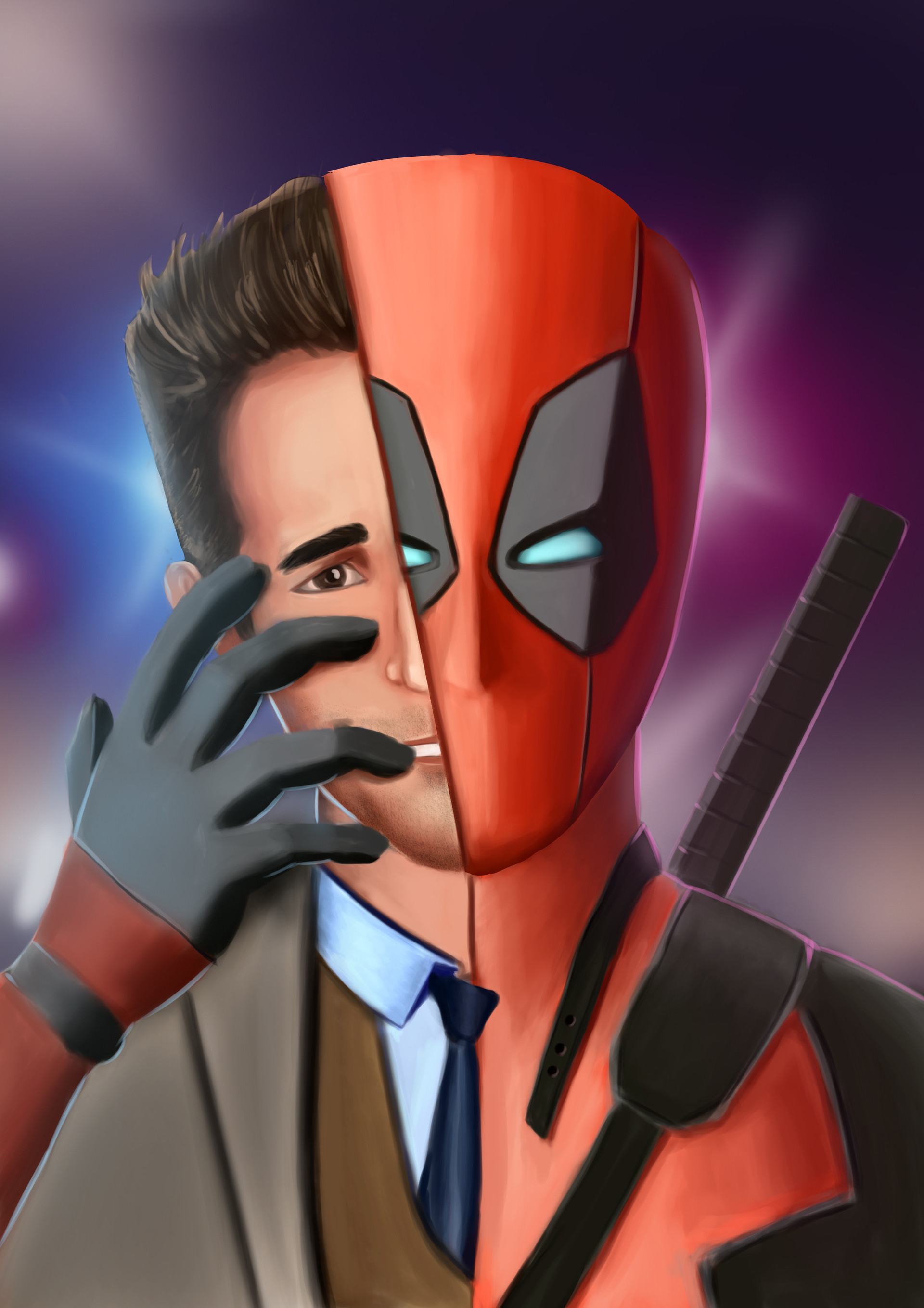 ArtStation - Deadpool-Ryan Mask