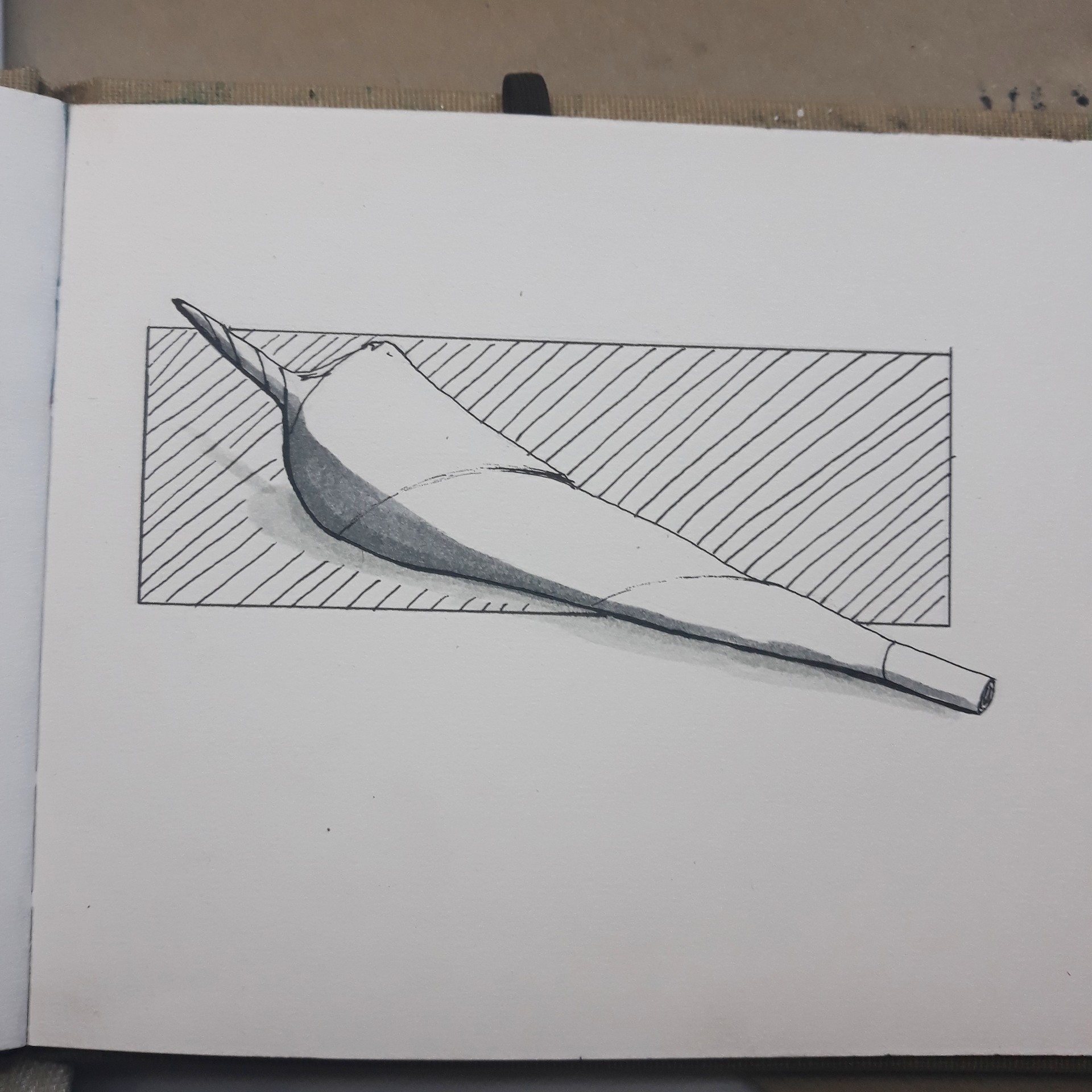 ArtStation - Inktober 12 a big fat joint