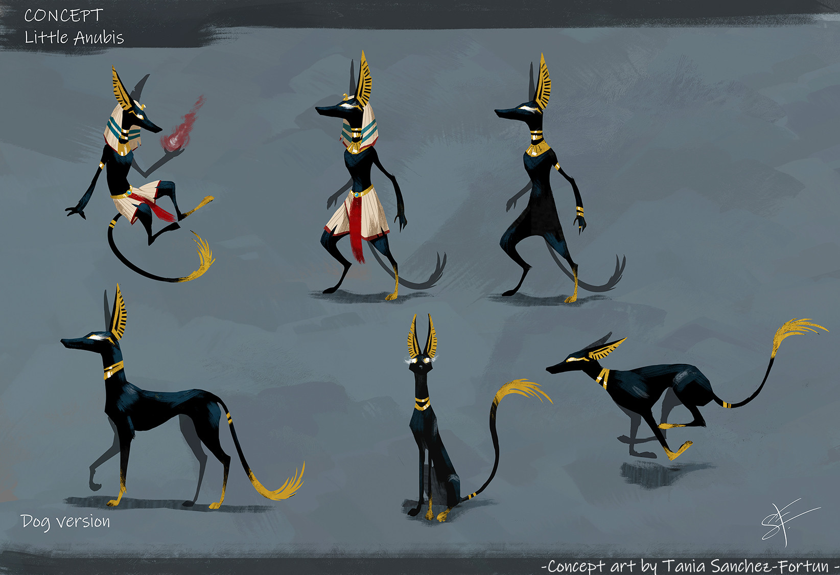 ArtStation - Little Anubis