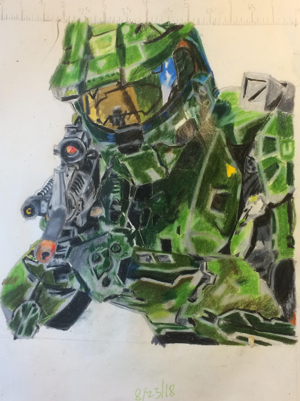 Nigel Purcell - Halo fan art