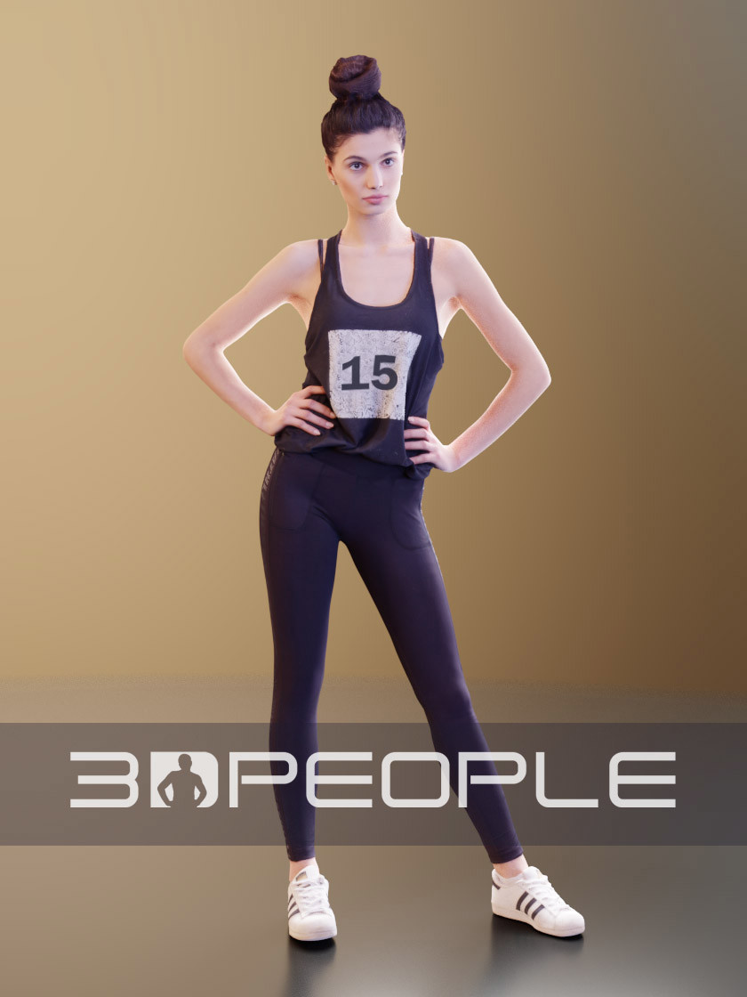 3D PEOPLE - 10015 - Myriam