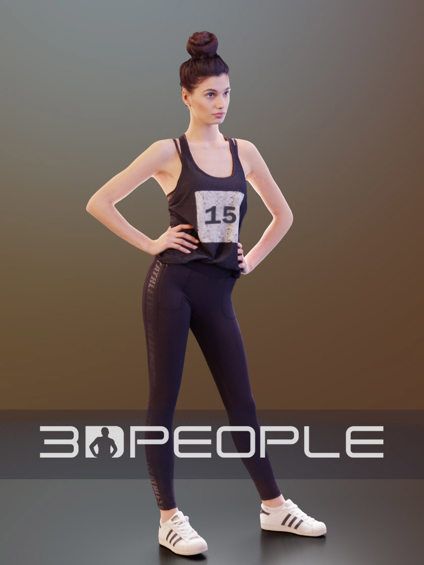 3D PEOPLE - 10015 - Myriam