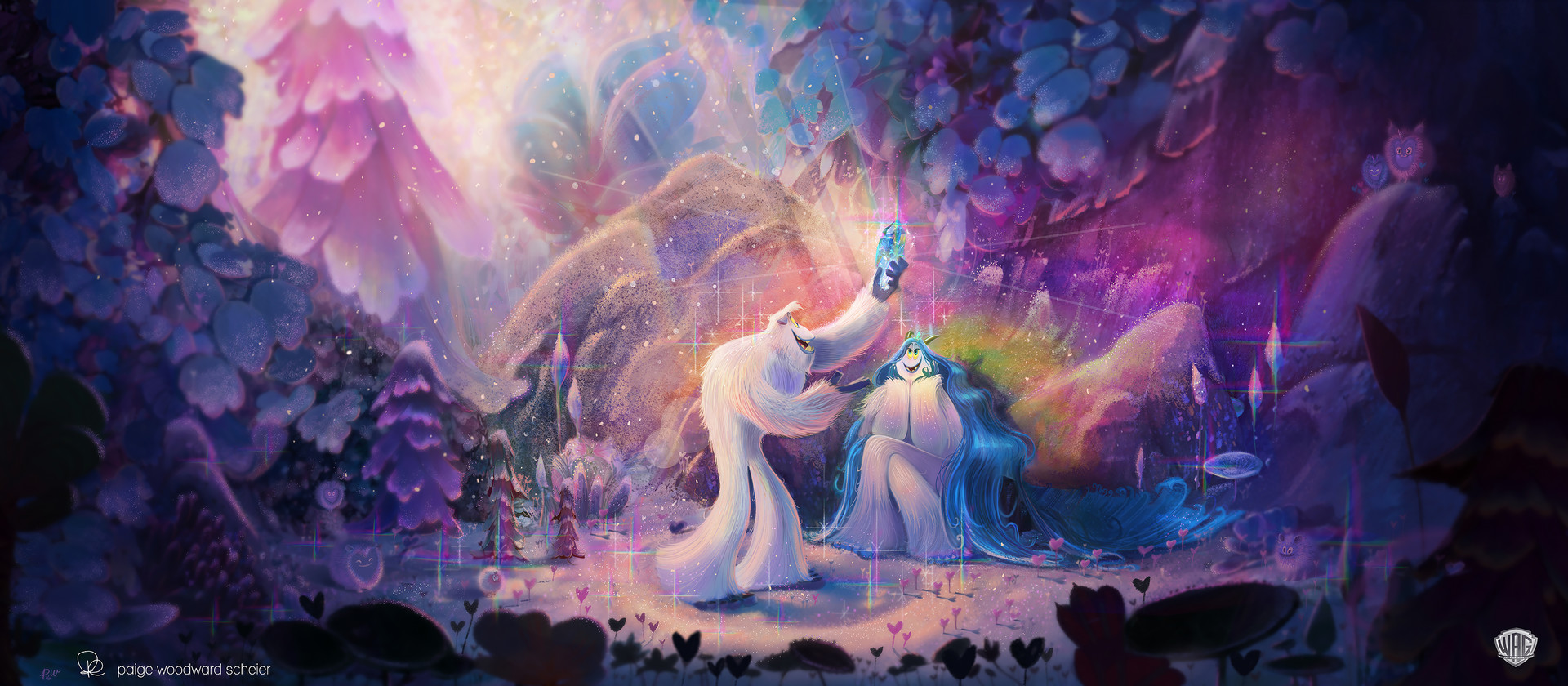 ArtStation - Smallfoot Visual Development Warner Animation Group
