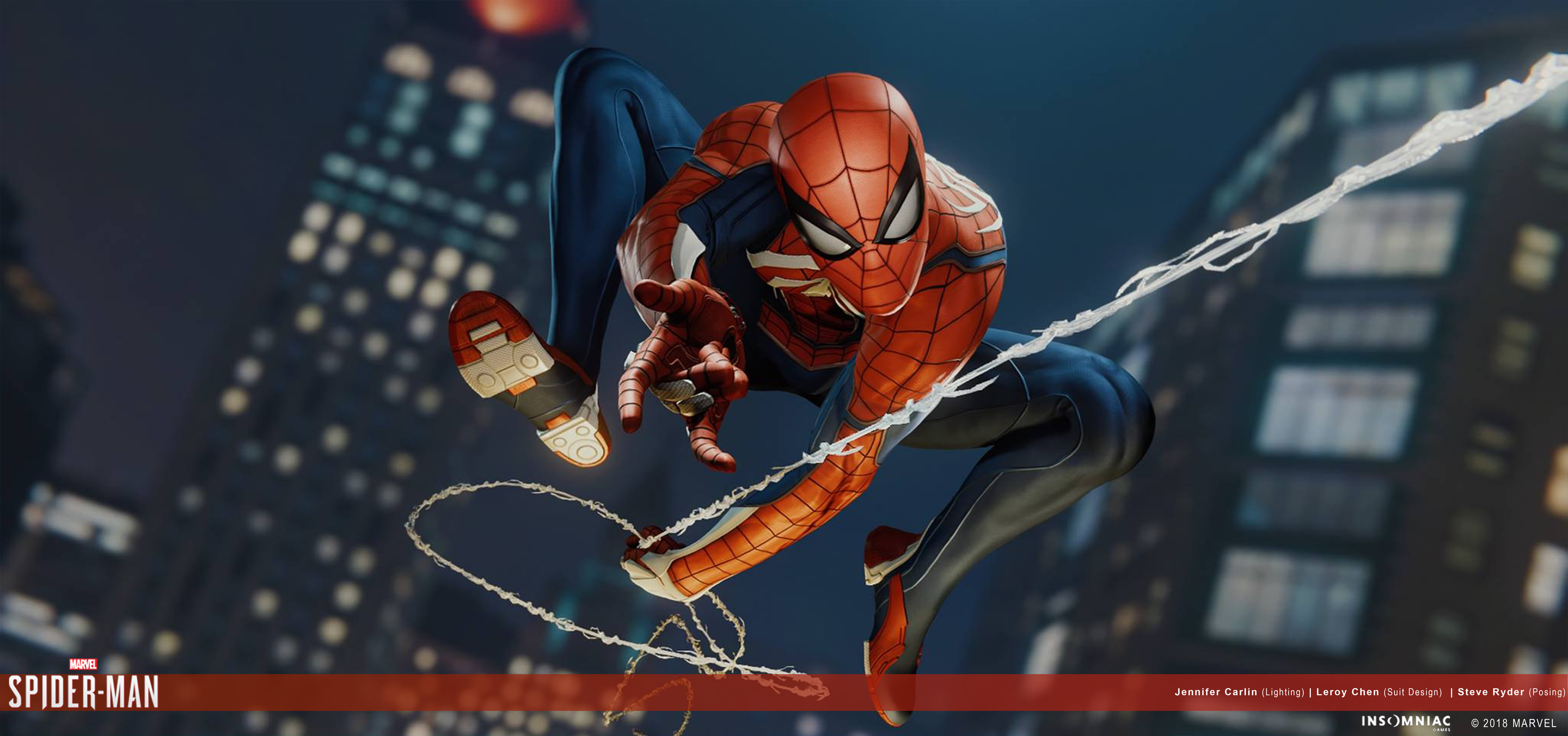 Jen Carlin - Dynamic Loading Screen Lighting- Marvel's Spider-Man