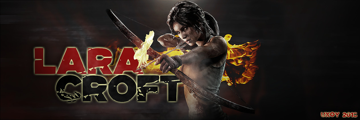 UXOY - Lara Croft Signature Banner + How-To