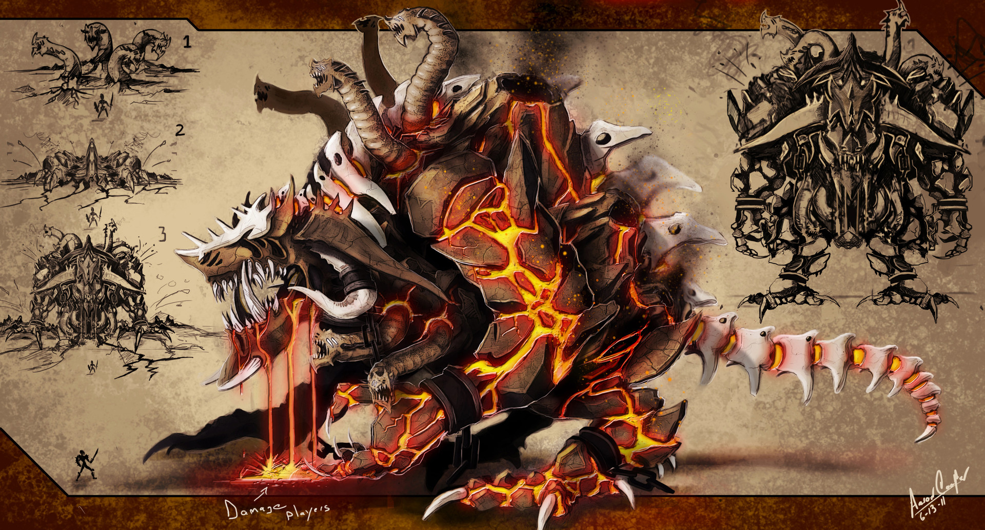 ArtStation - Fire Colossus