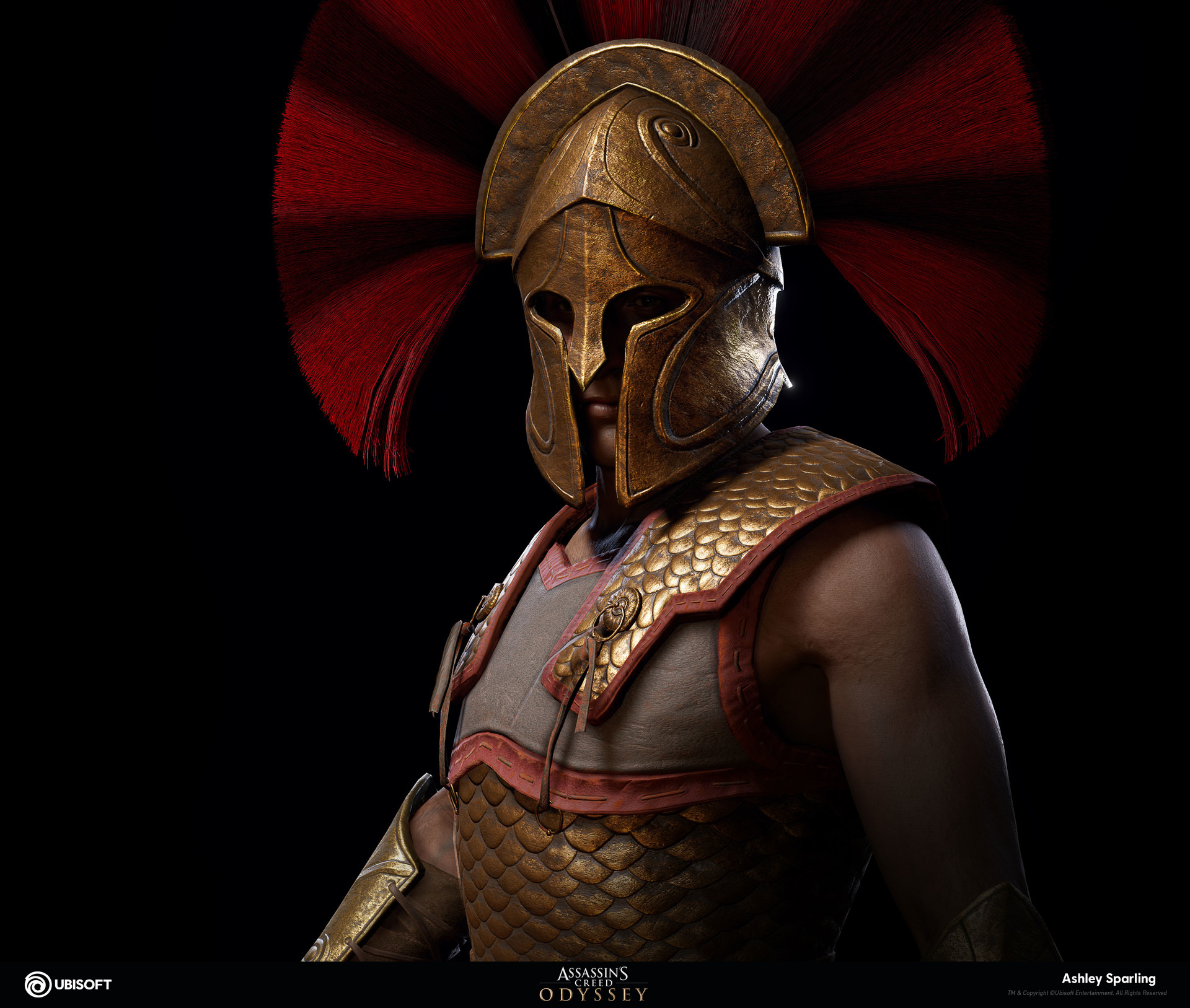 Ashley Sparling - Spartan Commander - Assassin's creed odyssey