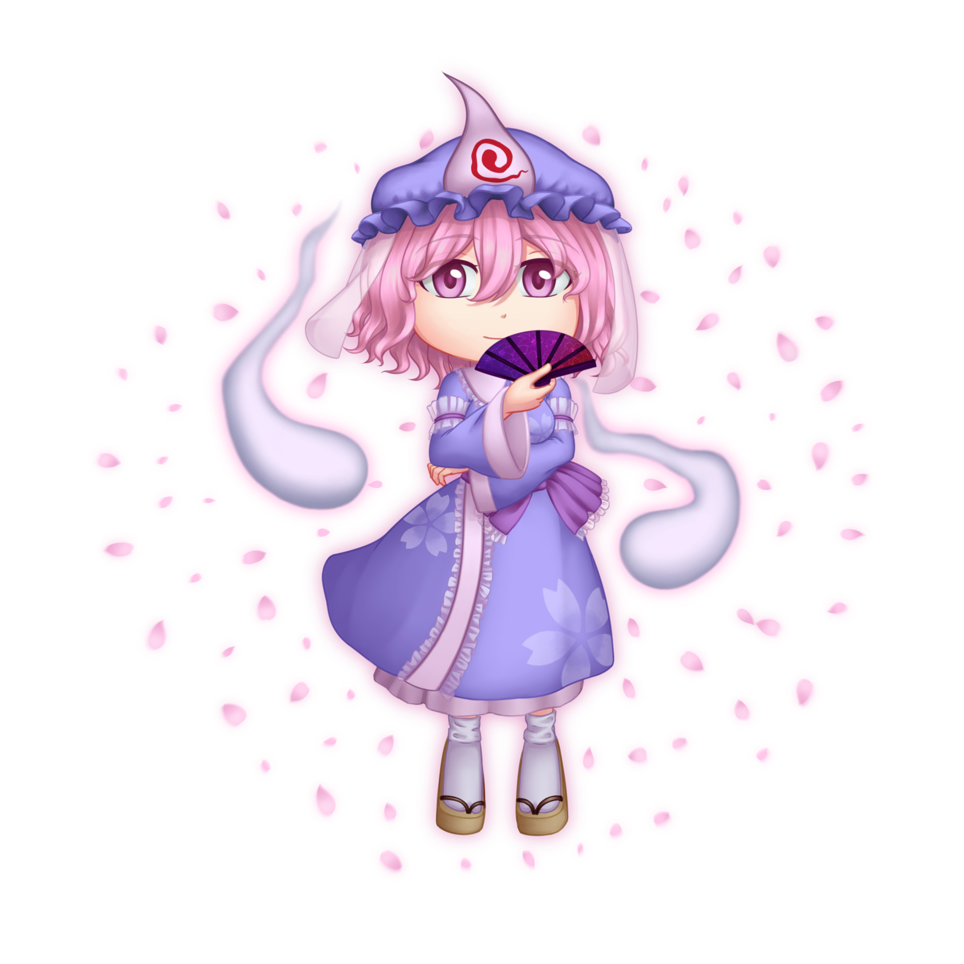 Touhou Yuyuko Chibi