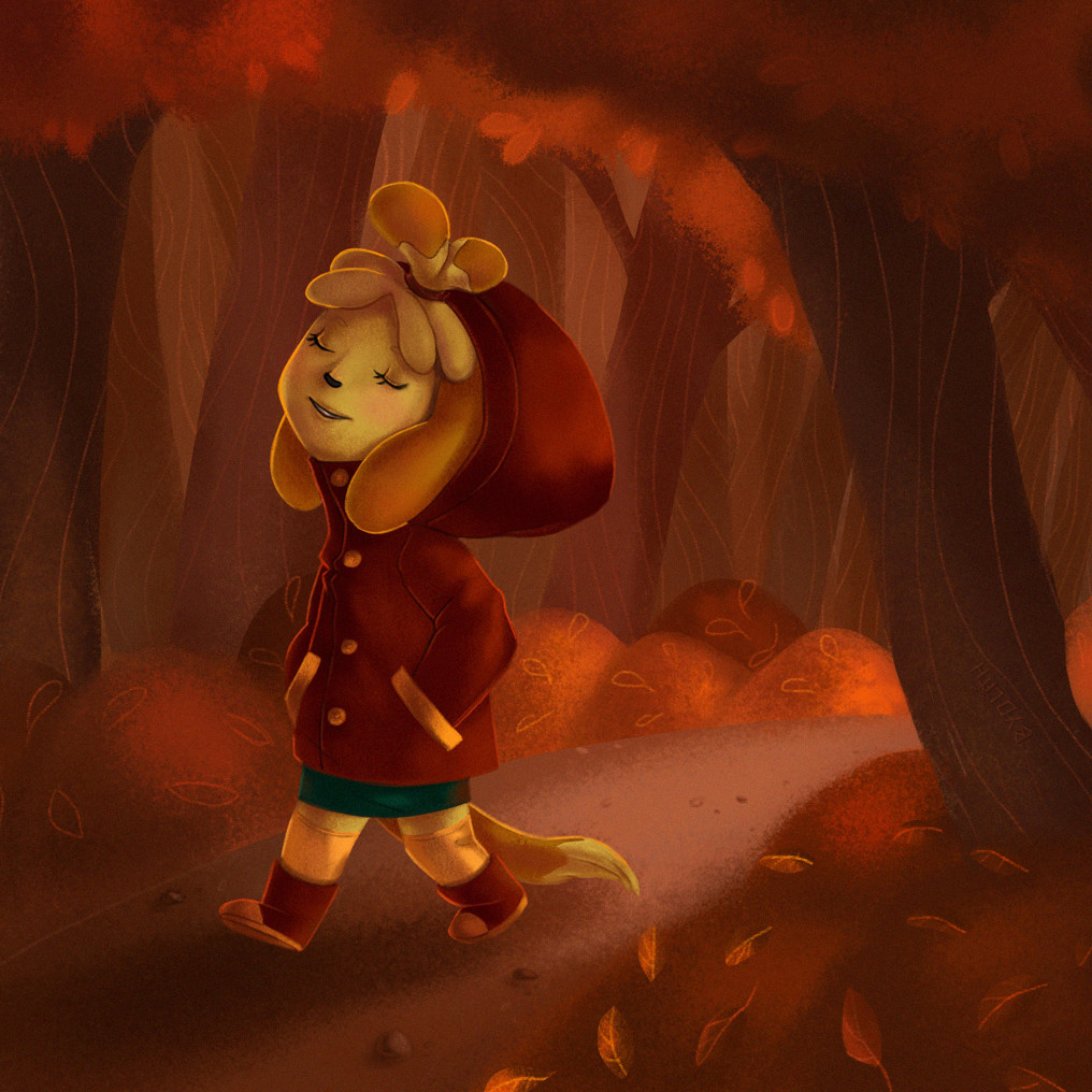 ArtStation - Autumn Walk