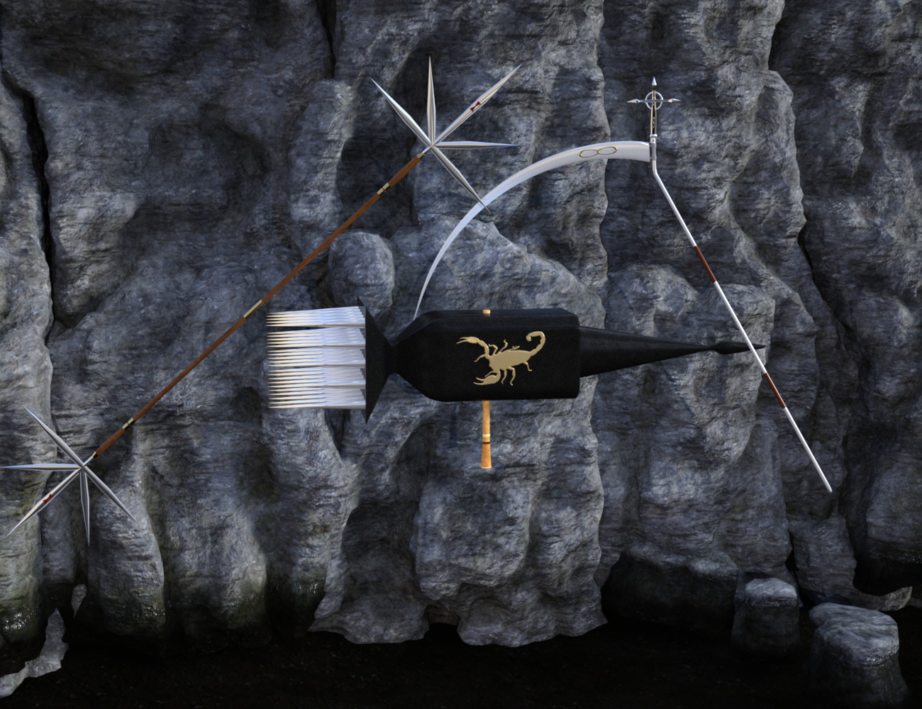 ArtStation - Weapons of the Gods!