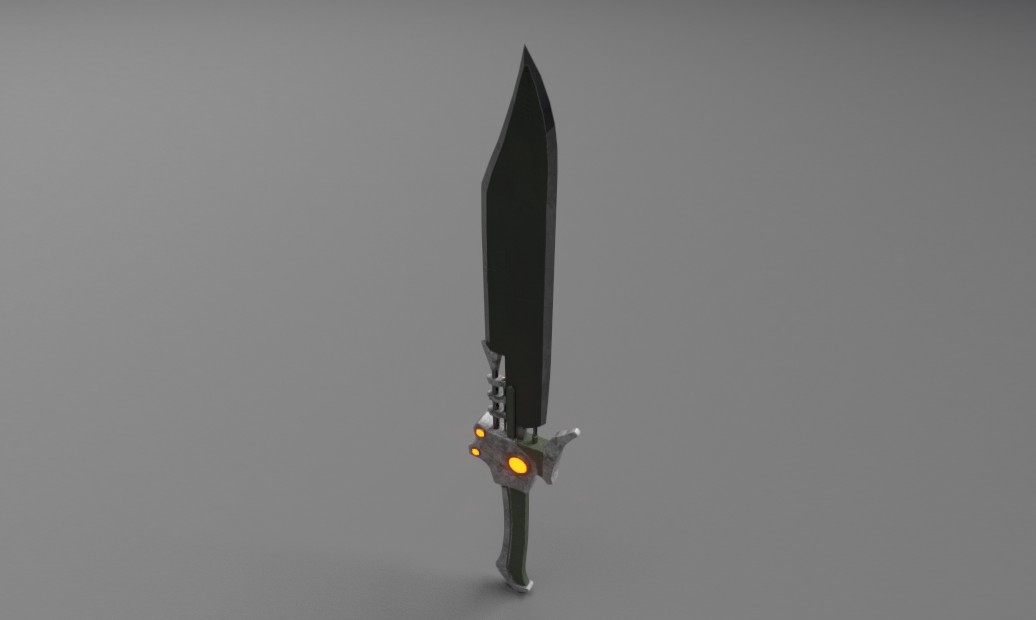 ArtStation - Futuristic Knife