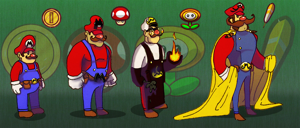 ArtStation - Mario Designs