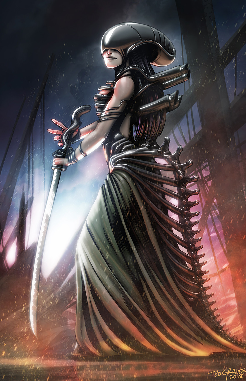 ArtStation - Alien Dress