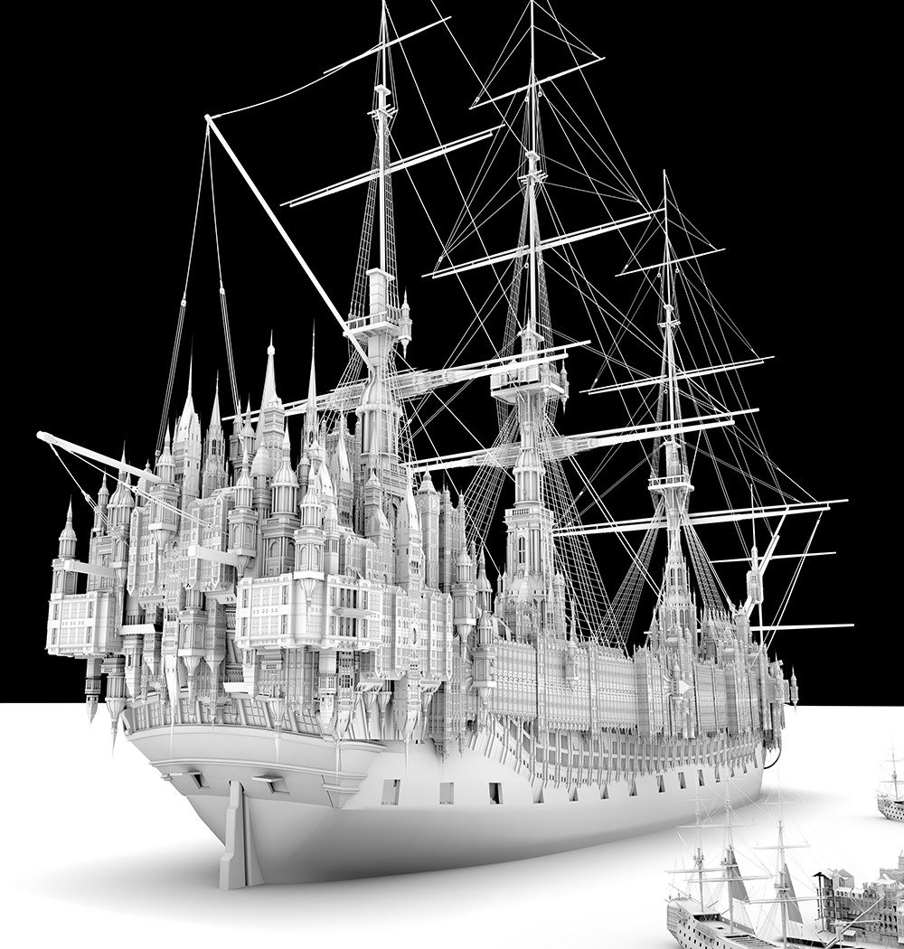 Mitchell Stuart - Victorian mega-ship