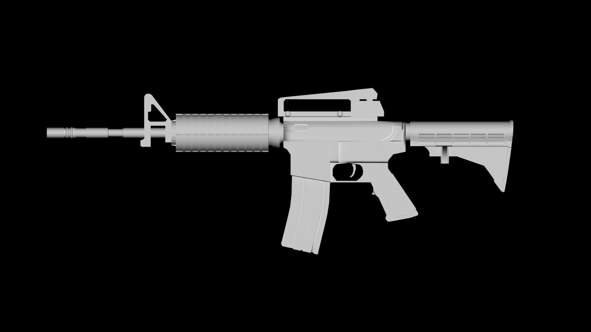 ArtStation - M4A1 Assault Rifle