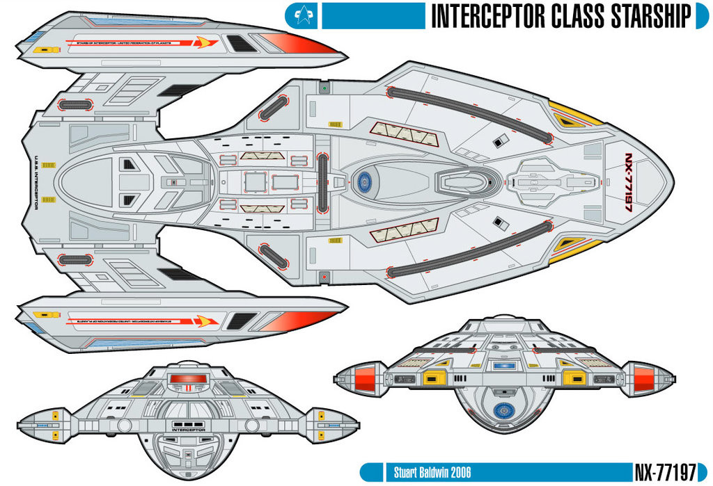 Michael Zock - WIP - Star Trek TNG Interceptor Class Bridge