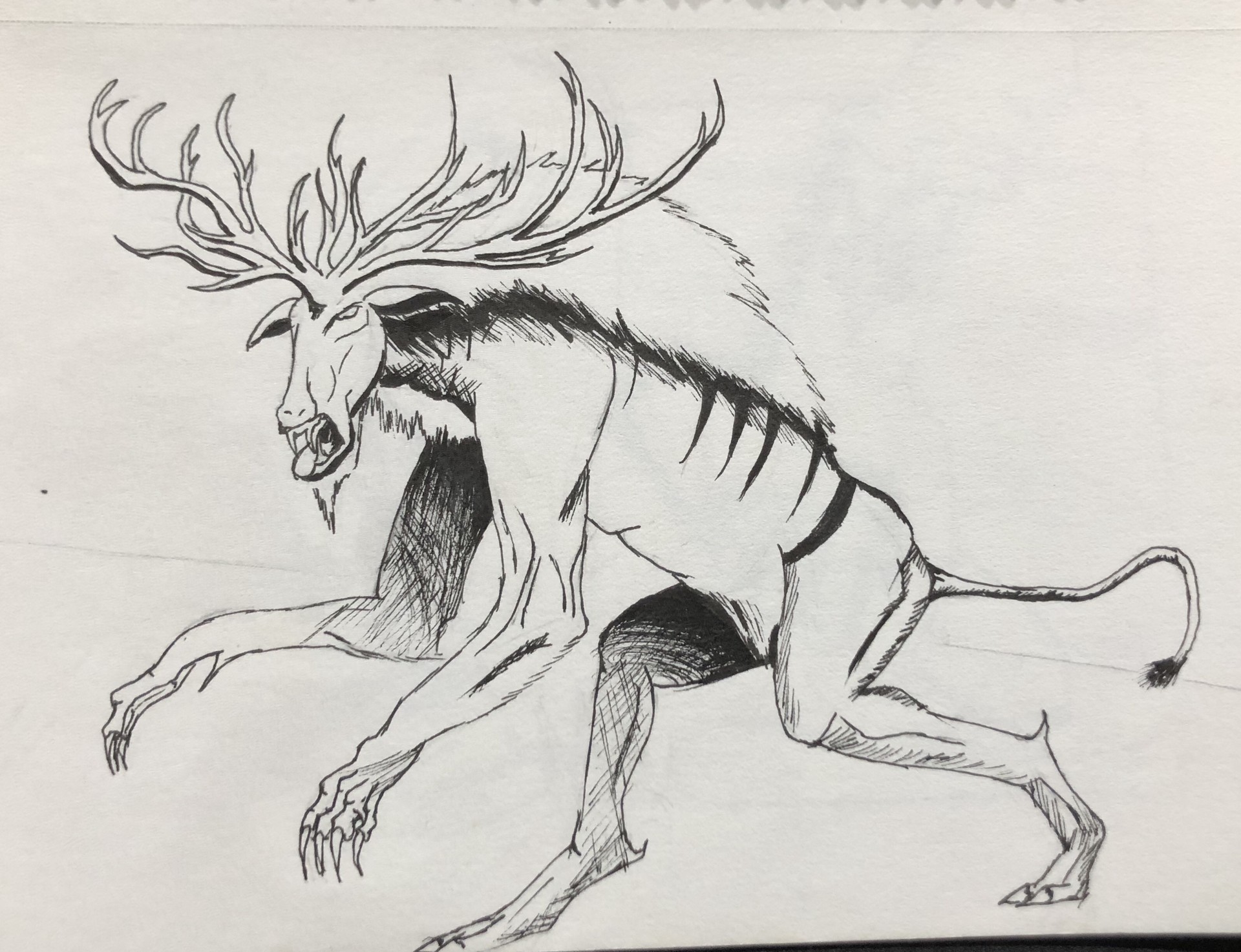 ArtStation - Demon goat thing