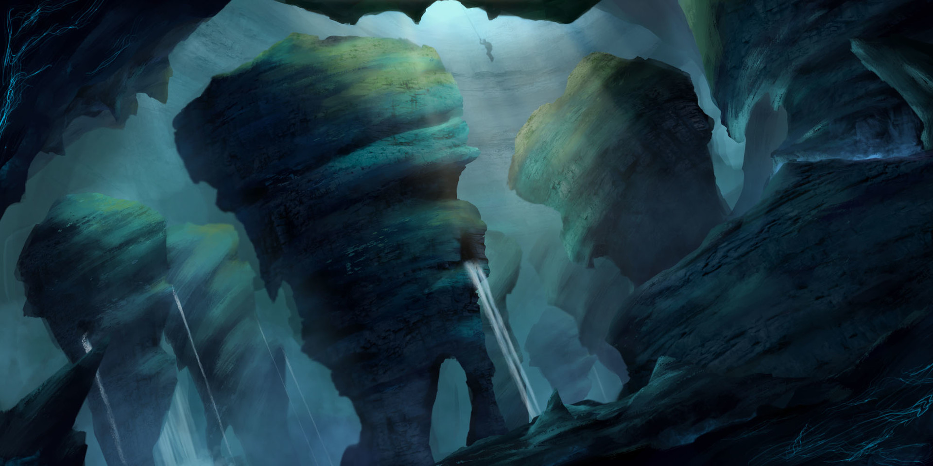 ArtStation - The Hidden Cave