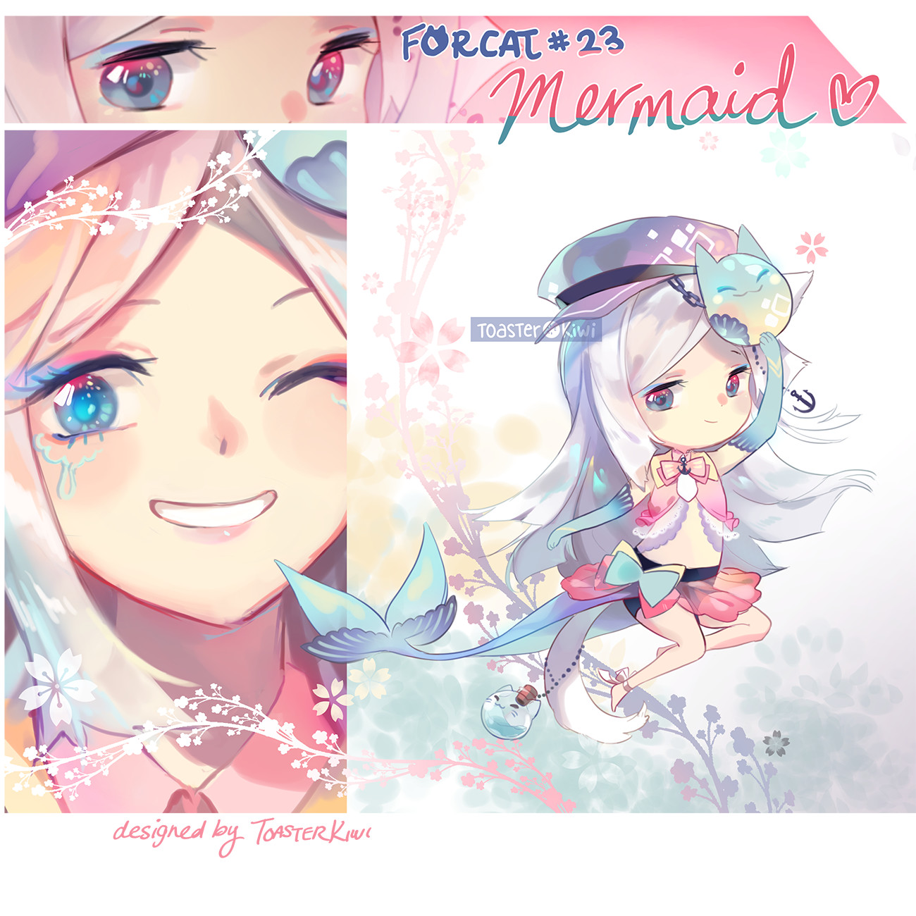 Helen Zhou - FORCAT PROJECT: Character Design #23 and #24