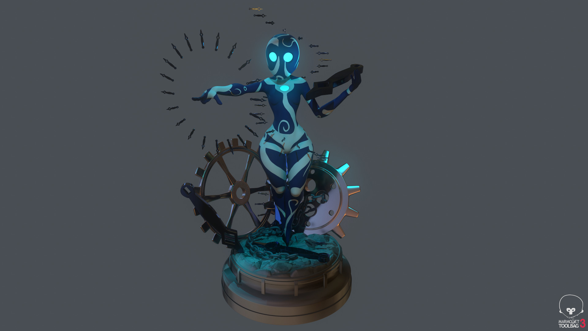 ArtStation - Redesigned Xelor from Waven (Fan art)