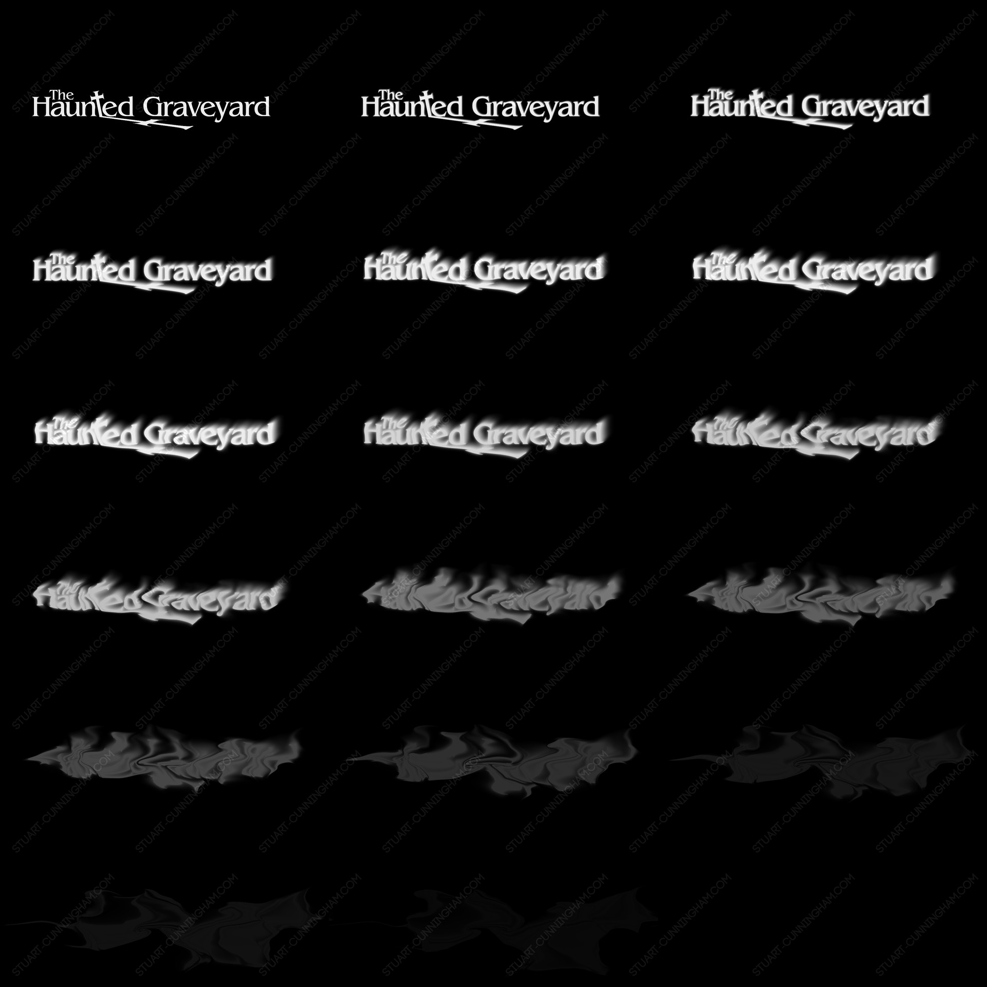 Stuart Cunningham's Portfolio - The Haunted Graveyard Opening Title