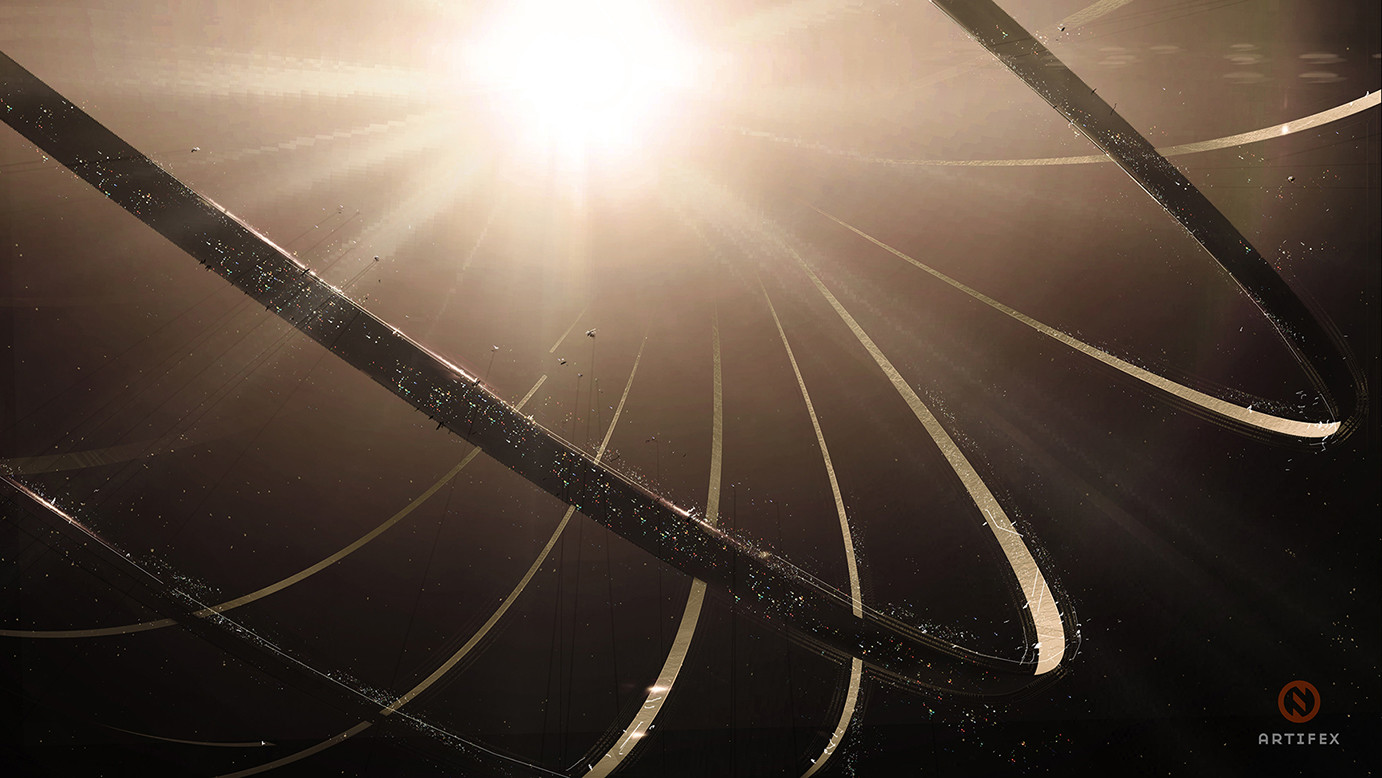 ArtStation - Dyson sphere