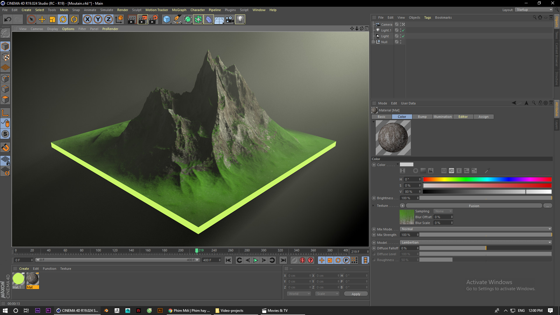 Uy Nguyễn - C4D Practice (Animation, model)
