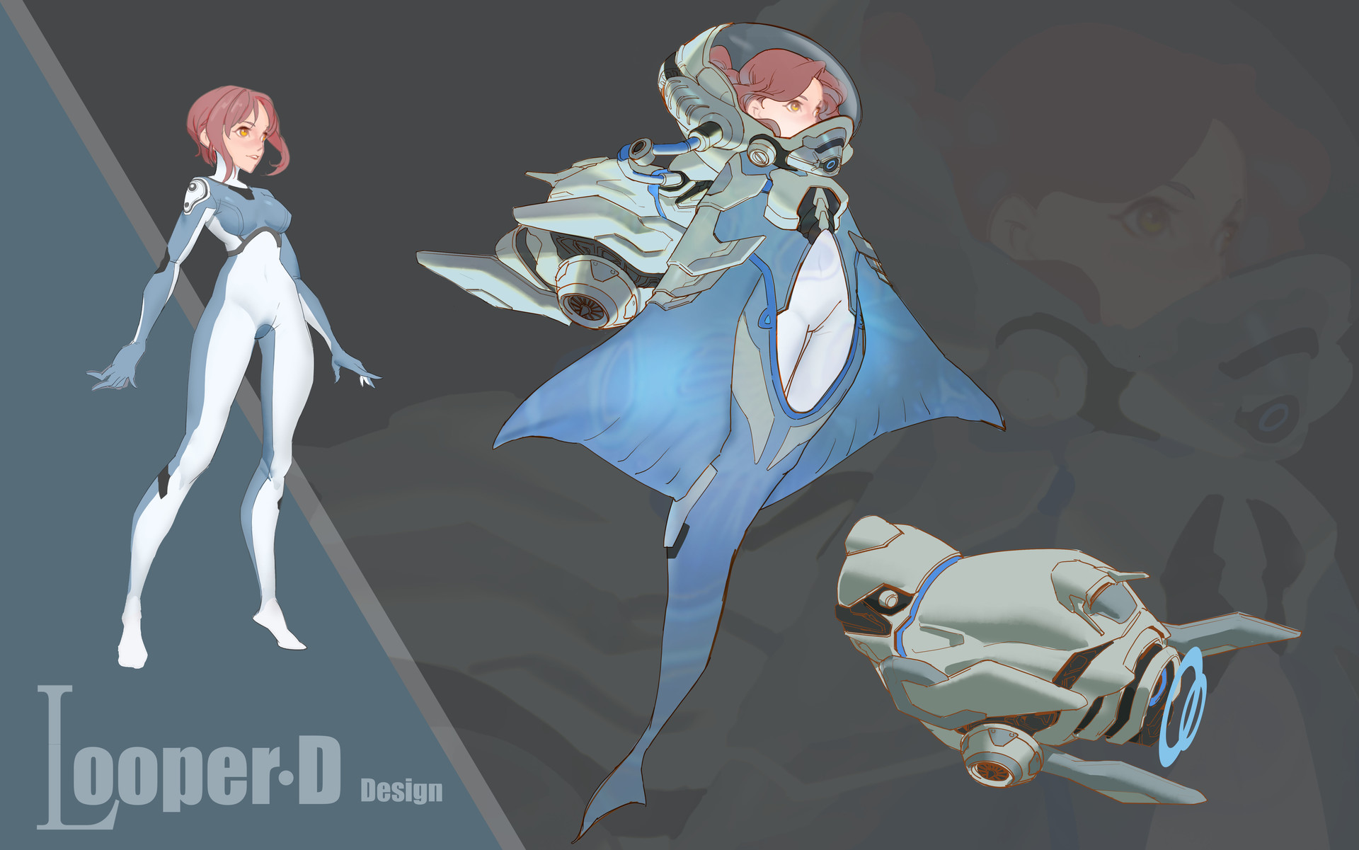 ArtStation - Fish girl