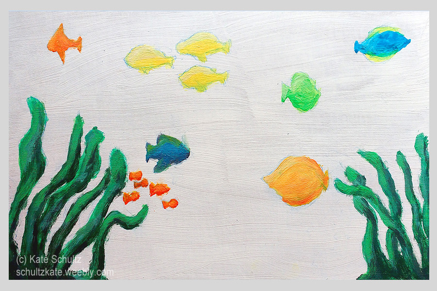 Kate Schultz - Underwater Fish Video Composite