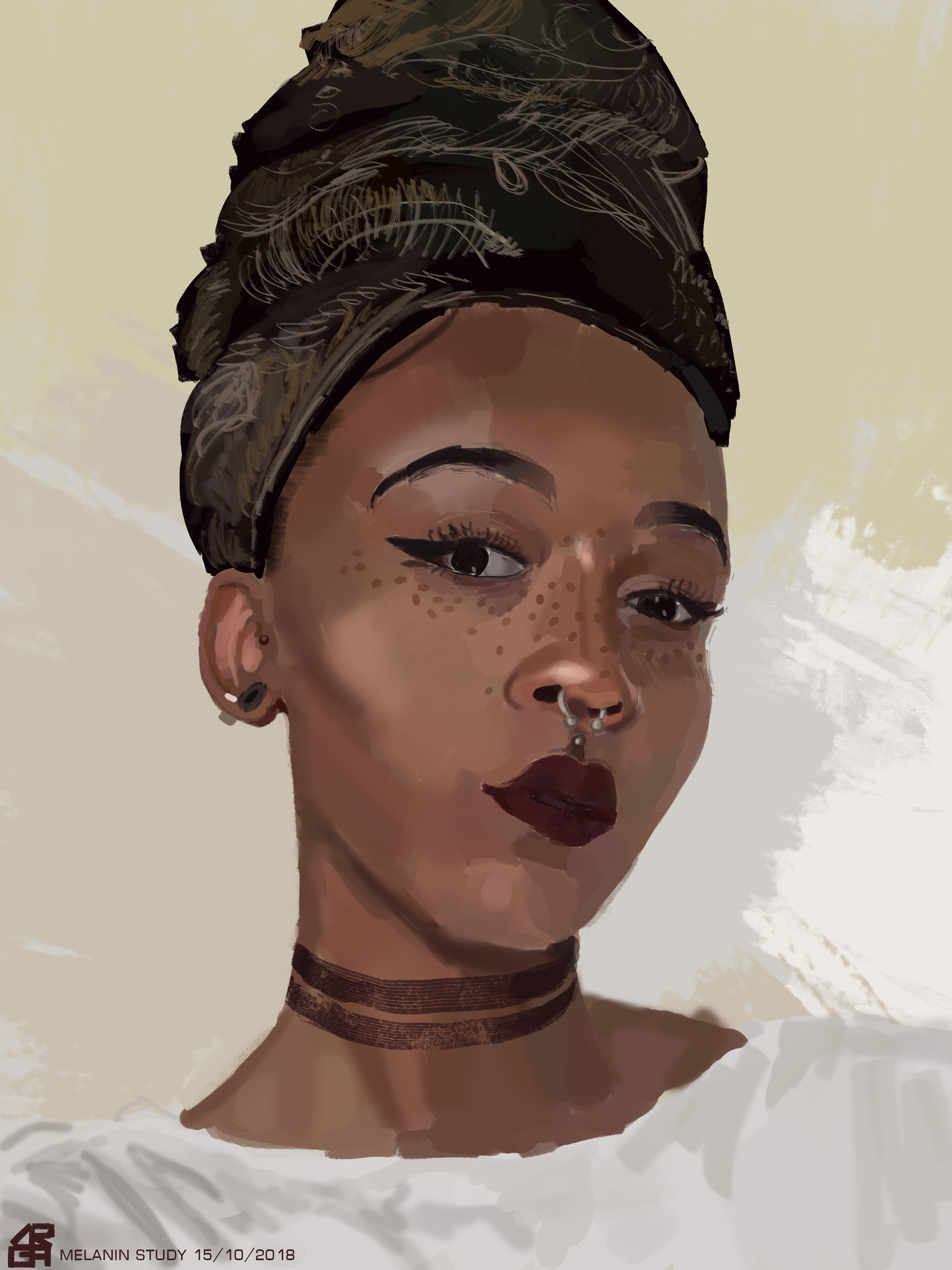 ArtStation - Melanin Study