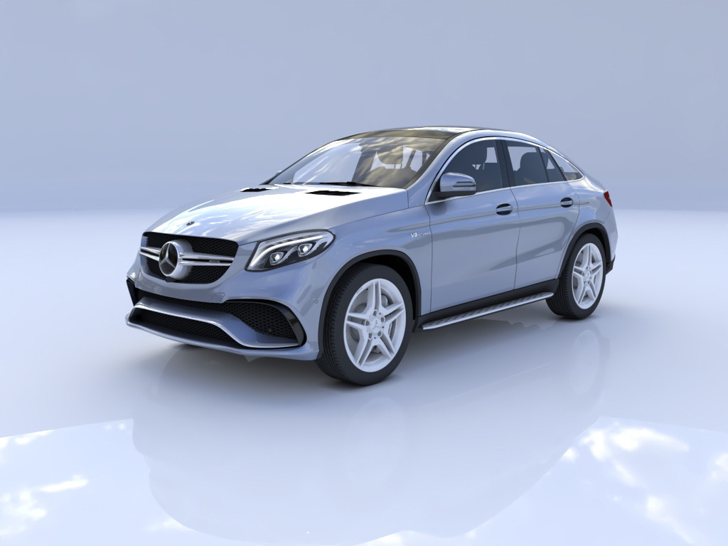 ArtStation - Mercedes-Benz GLE 63 AMG