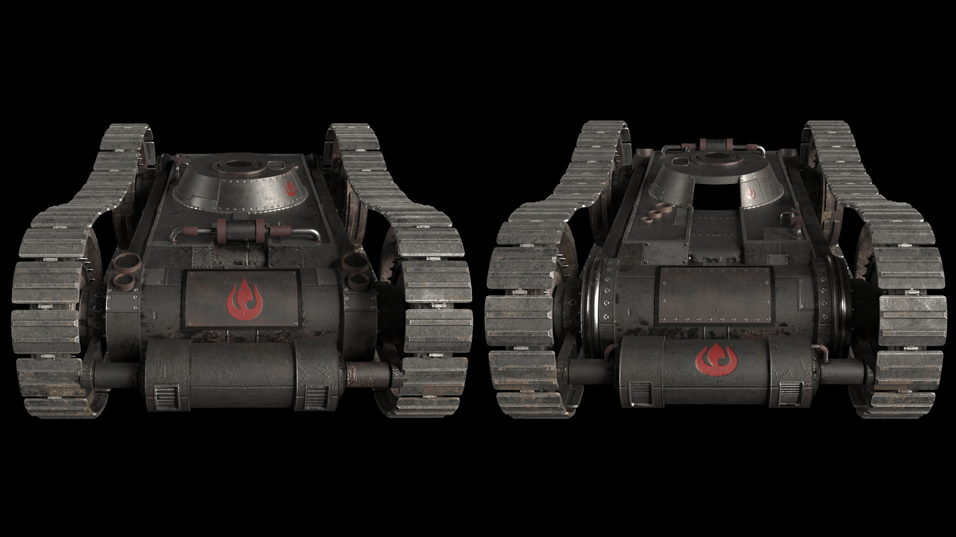 Chloé Martin - Tank Fire Nation Avatar the last airbender Fan art