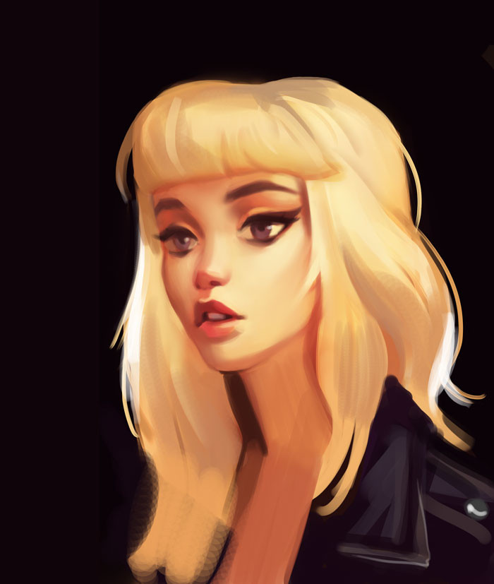 ArtStation - Girl sketch
